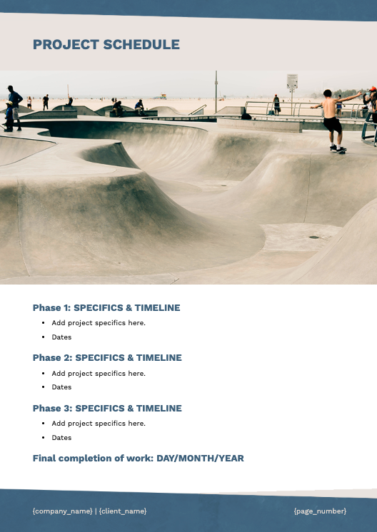 Concrete Proposal Template | Proposify